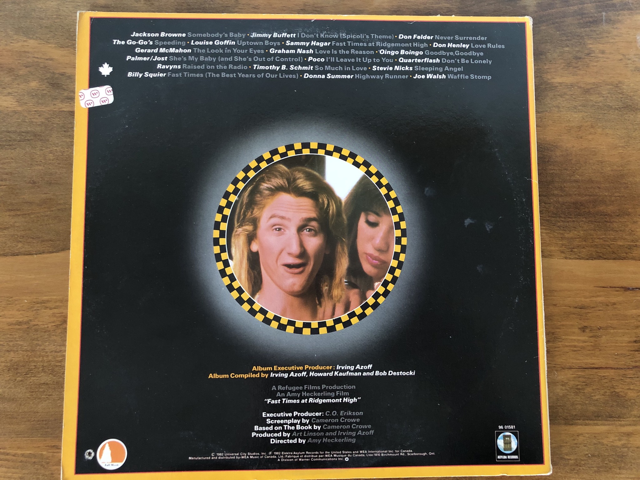 #TBT #Vinyl Fast Times at Ridgemont High – Social Geek Blog